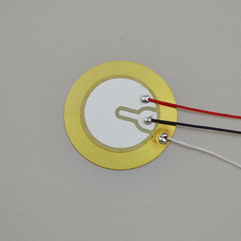 Piezoelectric ceramic element, piezo disc, piezo transducer - HC