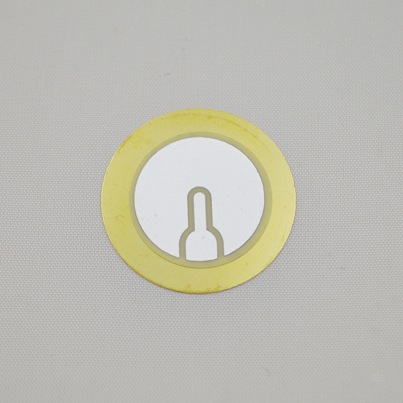 27mm piezoelectric ceramic disc with leads feedback piezo plate - Buy ...