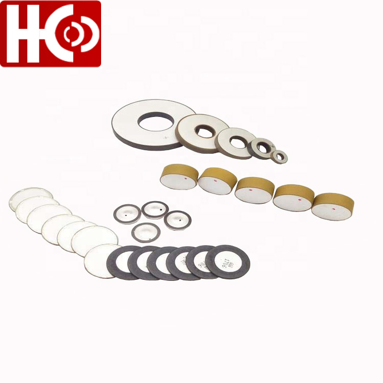 Ultrasonic piezo ceramic ring series PZT4 PZT8 piezoelectric ceramic ...